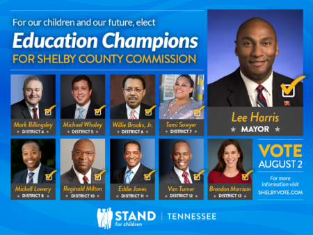 Shelby County General Election Endorsements - Stand for Children Tennessee